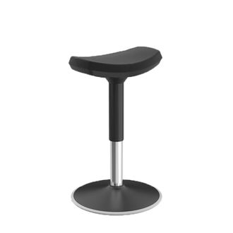 Generic Sattelhockerstuhl, EIN ergonomischer Sattelhocker, schaukel- und h&ouml;henverstellbar, geeignet for den Heim- und B&uuml;rogebrauch(Black,56-82cm)