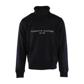 Tommy Hilfiger Blauer T-Pullover f&uuml;r M&auml;nner - - Sweatshirts & Hoodies - Herren - Blau - S