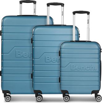 Bench Hartgepäck Koffer-Set 3-teilig | Reise-Trolleys aus hochwertigem, robustem ABS Material | für Damen und Herren | 4 Doppelrollen & TSA-Schloss | Seattl