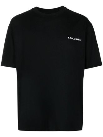 A-Cold-Wall* t-shirt en coton &agrave; logo imprim&eacute; - Noir
