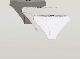 G-Star Hipster Brief 3er-Pack - Mehrfarbig - Damen