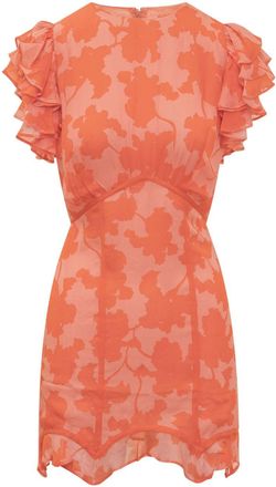 De La Vali robe à fleurs imprimées - Rose
