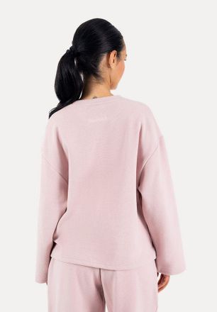 Smilodox Longsleeve Sirel, Langarmshirt Oversize Fit mit Rundhalsausschnitt, Sport Weiche Baumwolle, L&auml;ssige Silhouette, Rundhalsausschnitt, Alltag
