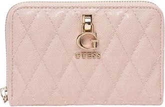 Guess Tamara Slg Medium Zip Around - - Accessories - Damen - Rosa - ONE SIZE