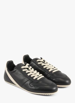 Rick Owens Baskets plates en cuir