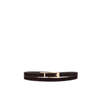Kazar Elandra Schmaler G&uuml;rtel - - Accessories - Damen - Braun - 100 CM