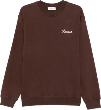 Laneus Homme, Sweatshirts et sweats &agrave; capuche, Brun, Taille: XL SweaT-shirt