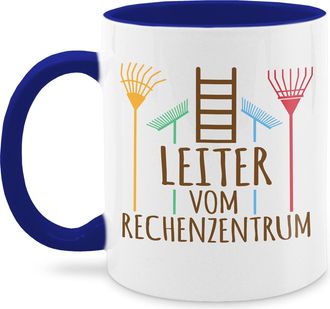Shirtracer Tasse Tassen 325ml - Deko Hobby Geschenk - Leiter vom Rechenzentrum dunkel - 325 ml - Dunkelblau - f&uuml;r g&auml;rtner garten kaffeetasse gartenliebhaber g&auml;rt