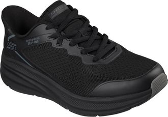 Skechers Bobs Skillz Herren-Sneaker, Schwarz gestrickt, 45.5 EU