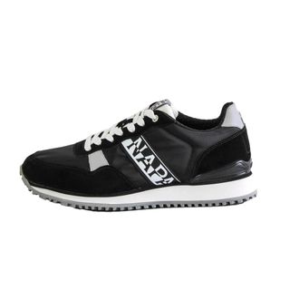 Napapijri Nylon/Leder Lauf-Sneakers - - Shoes - Herren - Schwarzk - 41 EU