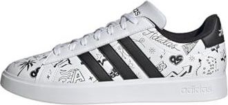 adidas Shoes - Low Grand Court 2.0, FTWR White/Core Black/Core Black, ID4474, 8
