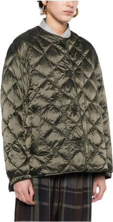 Max Mara Femme, Vestes, Vert, Taille: 36 FR Doudoune matelass&eacute;e en toile hydrofuge