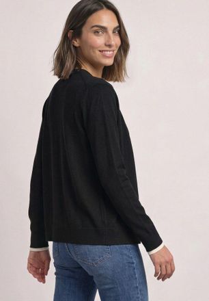 Street One Cardigan aus softem Materialmix