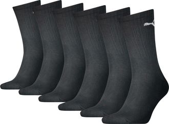 Puma Chaussettes courtes unisexes PUMA (lot de 6 paires), V&ecirc;tements, Noir, 35-38