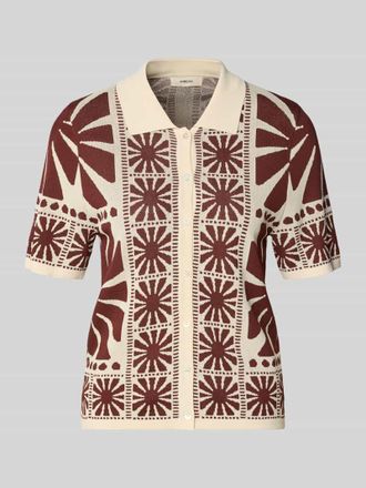 Suncoo Strickshirt mit Umlegekragen Modell GABERA