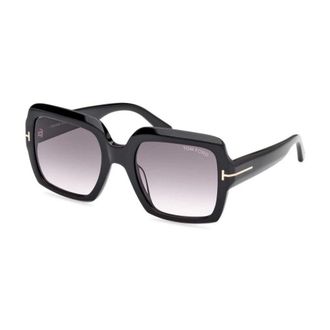 Tom Ford Homme, Accessoires, Noir, Taille: 54 MM Lunettes de soleil modernes pour hommes