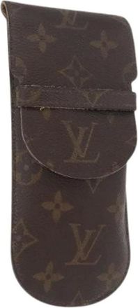 Louis Vuitton unisex, Pre-owned, Brun, Taille: ONE Size Pre-owned Etui &agrave; lunette