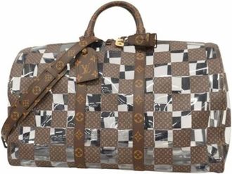 Louis Vuitton unisex, Pre-owned, Brun, Taille: ONE Size Sac Week-end Pre-owned