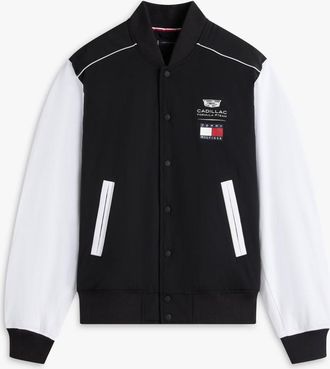 Tommy Hilfiger TH x Cadillac Formula 1 Team College-Jacke mit R&uuml;ckenlogo in