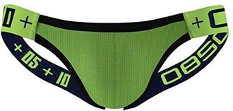 Generic Sous-v&ecirc;tements sexy pour homme Taille Coton Thong Gratuitous Back Vide T-Pantalons Double Thong Pyjama Hommes String Sous-v&ecirc;tements Hommes, vert, XXL 