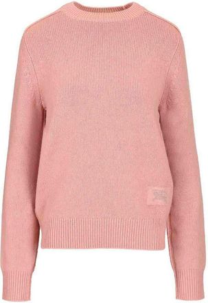 Burberry Pull Col Rond - Rose