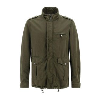 Herno Homme, Vestes, Vert, Taille: 2XL Veste de terrain Verde Militar