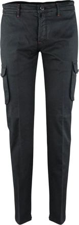 Kiton Homme, Pantalons, Noir, Taille: W33 Tapered Pantalons