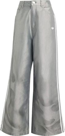 adidas Femme, Pantalons, Gris, Taille: W25 Adilenium Season 4 Teamgeist Baggy Shine Denim Pants