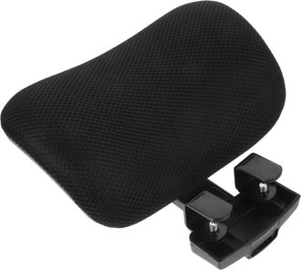 SOLUSTRE Höhenverstellbares Bürostuhl Kopfstützen Clip Einfache Montage ohne Bohren Kompatibel für Ergonomische Computerstühle Nacken Kopfschutz Robustes Nylon