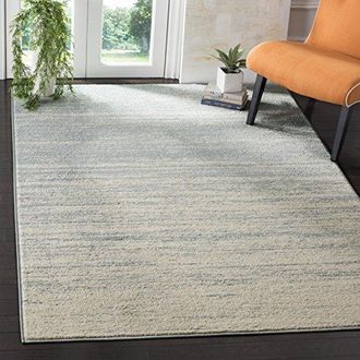 Safavieh Adirondack Collection ADR113T Tapis décoratif - 1,5 x 2,3 m - Ardoise et crème - Design ombré Moderne, ne perd Pas Ses Poils et Facile dentretien, idé