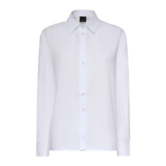 Pinko Poplin Hemd - - Blouses & Shirts - Damen - Wei&szlig; - M