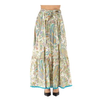 Etro Femme, Jupes, Multicolore, Taille: 36 FR Jupe Longue avec Imprimé