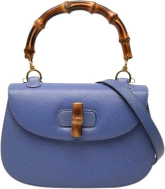 Gucci Pre-owned Bamboo Night - Femme - Pre-owned - Violet - Taille: ONE Size