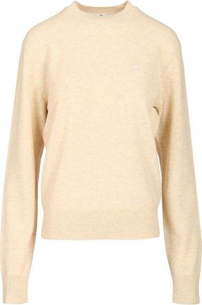 Acne Studios Pull Col Rond - Beige