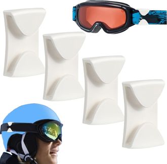 Generic Schutzhelm-Schutzbrillen-Clip - Outdoor-Gurthalter, Mehrzweck-Zubeh&ouml;r | Kompakter, langlebiger Griff f&uuml;r Wintersporthelme, Rucks&auml;cke, Geldb&ouml;rsen, Skif