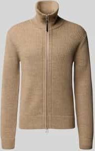 Tiger Of Sweden Strickjacke aus Wolle mit Stehkragen Modell Niall