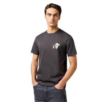 Wrangler T-Shirt pour Homme Small Graphic, Faded Black., XXL