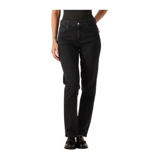 Selected Slfslim Bea-Kori MW Jeans - - Jeans - Damen - Schwarzk - W33 L32