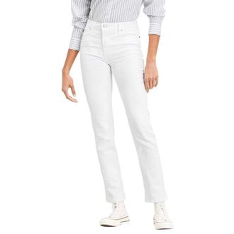 Levi's Damen 724 High Rise Straight Jean, Western White, 31W / 34L