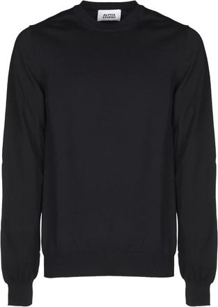 Alpha Studio Homme, Sweatshirts et sweats &agrave; capuche, Noir, Taille: 2XL Girocollo m/l