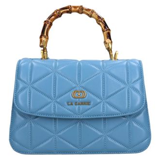La Carrie STICH&SPOON MED Ledertasche - - Bags - Damen - Blau - ONE SIZE