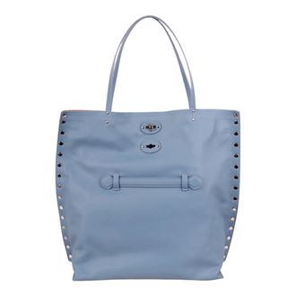 Zanellato Medium A Spasso Saeta Shopper Bag - - Bags - Damen - Blau - ONE SIZE
