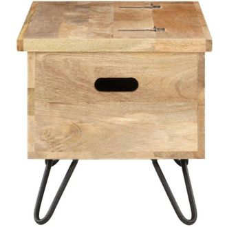 vidaXL Truhe 90x40x45 cm Mango Massivholz Vidaxl