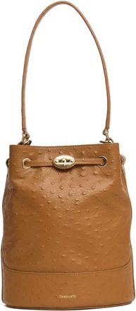 Zanellato Femme, Sacs, Brun, Taille: ONE Size Bucket Bag