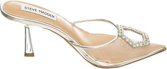 Steve Madden Femme, Chaussures, Gris, Taille: 37 1/2 EU Mules &agrave; talons