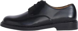 Our Legacy Homme, Chaussures, Noir, Taille: 43 EU Chaussures plates noires &agrave; lacets