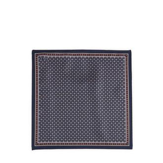 Eton Pochette imprim&eacute;e en soie