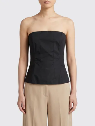 Federica Tosi Top Femme couleur Noir