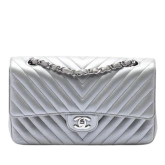 Chanel Pre-owned Classic Double Flap Shoulder Bag - - Pre-owned - Damen - Grau - ONE SIZE
