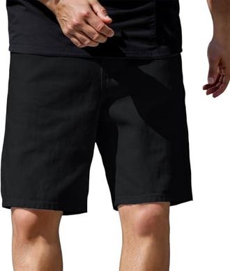 Generic Jean Homme Regular Pantalon Jeans Jeans Homme pour Une Utilisation Quotidienne avec Coupe Droite, Id&eacute;als pour Les Tenues d&Eacute;t&eacute; et Faciles &agrave; Associer av